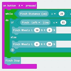 Amazon.com: Finch Robot with Micro:bit V2 I Learn Basic Coding to ...