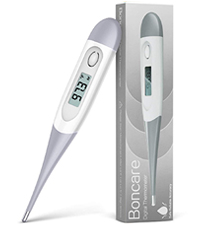 Amazon.com: Boncare 10 Seconds Digital Thermometer for Adults and Kids - Accurate & Safe Rectal ...