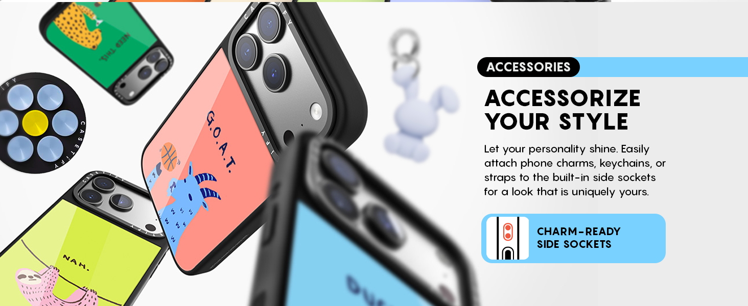 Amazon.com: CASETiFY Glaze iPhone 17 Case [Glossy Finish/Compatible with Magsafe / 4.9 ft. 1X ...