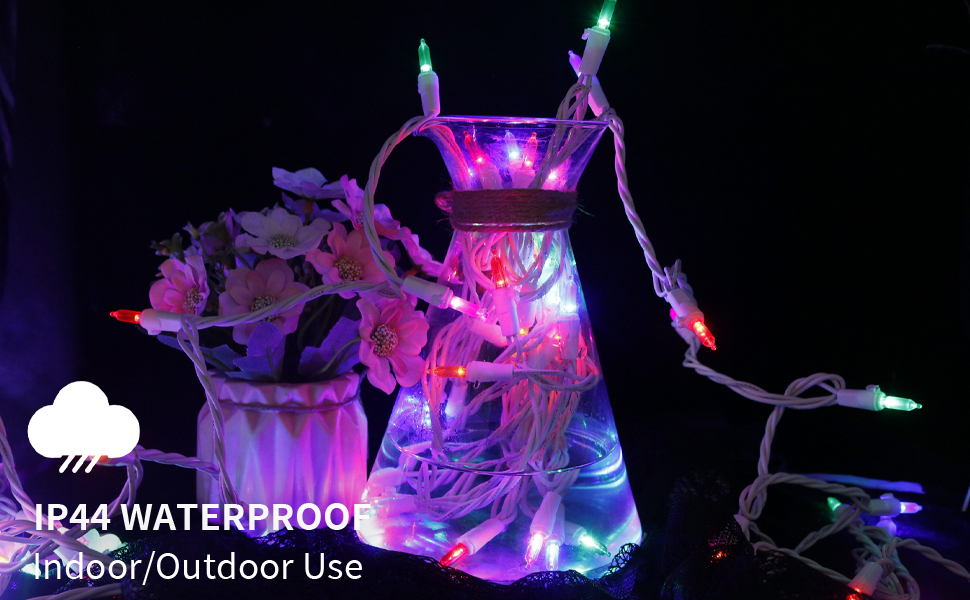 Amazon.com: Pink LED Christmas Lights - 35 Count Pink Christmas String ...