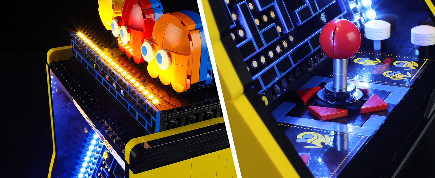 BRIKSMAX 10323 Led Licht für Lego PAC-Man Spielautomat - Compatible ...