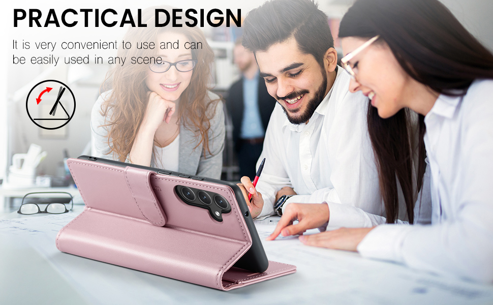 Amazon.com: for Samsung Galaxy A25 5G Wallet Case with RFID Blocking Credit Card Holder, PU ...