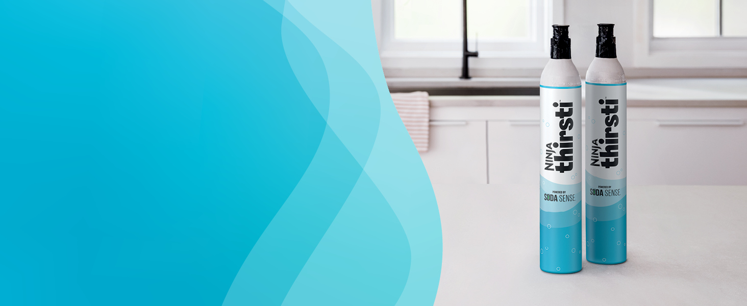 Amazon.com: Ninja Thirsti Max Custom Hydration System, Soda Maker, Sparkling Water Maker, Custom ...