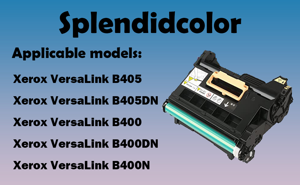 Amazon.com : SPLENDIDCOLOR B400 Drum Unit Remanufactured 1PK B405 Drum ...