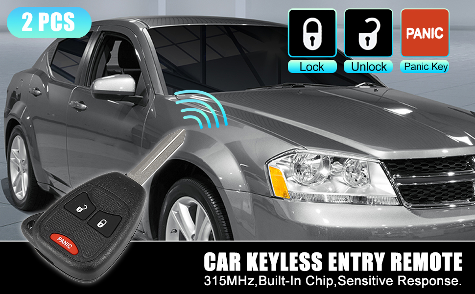 Amazon.com: X AUTOHAUX 2pcs OHT692427AA 315MHz Replacement Keyless ...