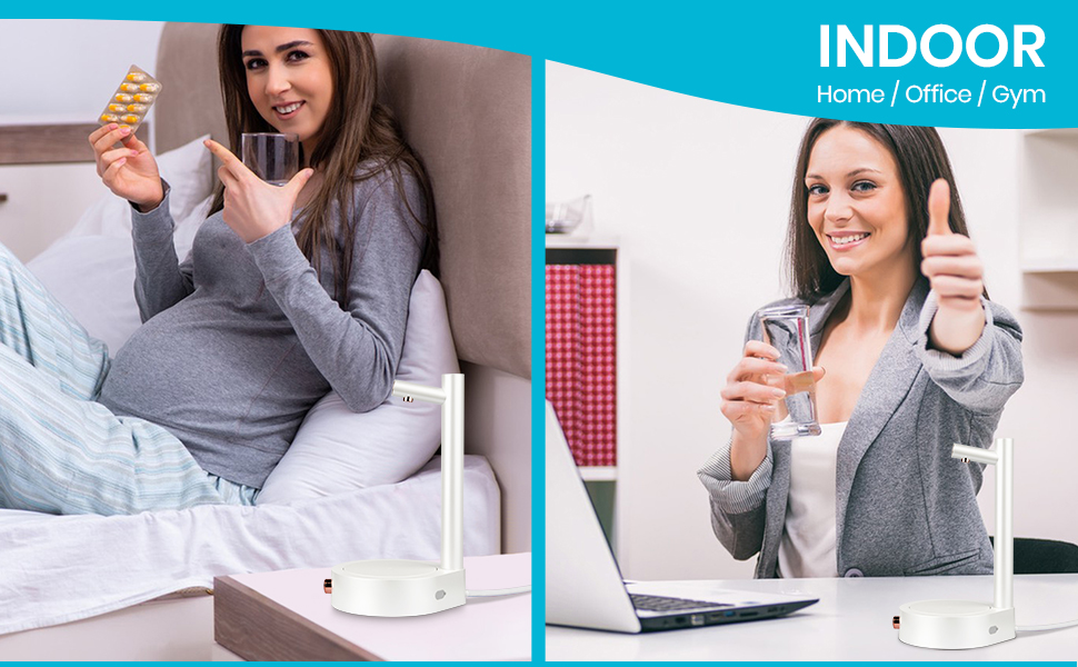 Amazon.com: Keweis Desktop Water Dispenser with Pressure Sensor, Electric Water Bottle Dispenser ...