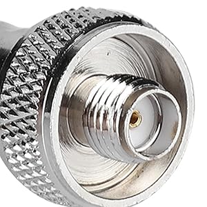 Amazon.co.jp: SMA BNC 変換コネクタ 2個 SMAメス-BNCメス 変換アダプター コネクタ 同軸コネクタ 無線LANデバイス 同軸ケーブル Wi-Fi無線外部アンテナなど ...