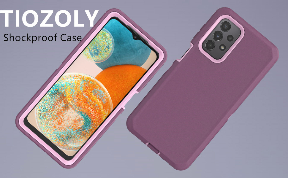 Amazon.com: TIOZOLY for Samsung Galaxy A23 5G Case, Heavy Duty Defender Case Dustproof ...
