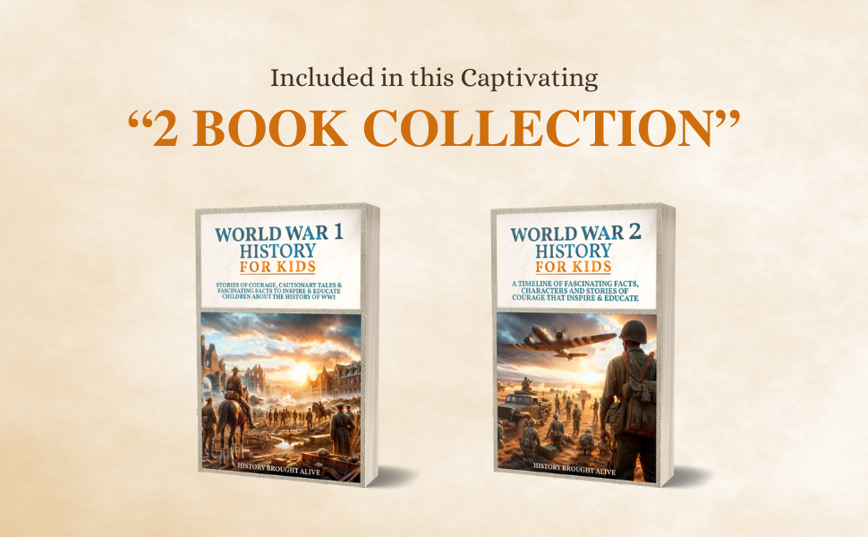 World War 1 & 2 History for Kids: Courageous Tales, Stories ...