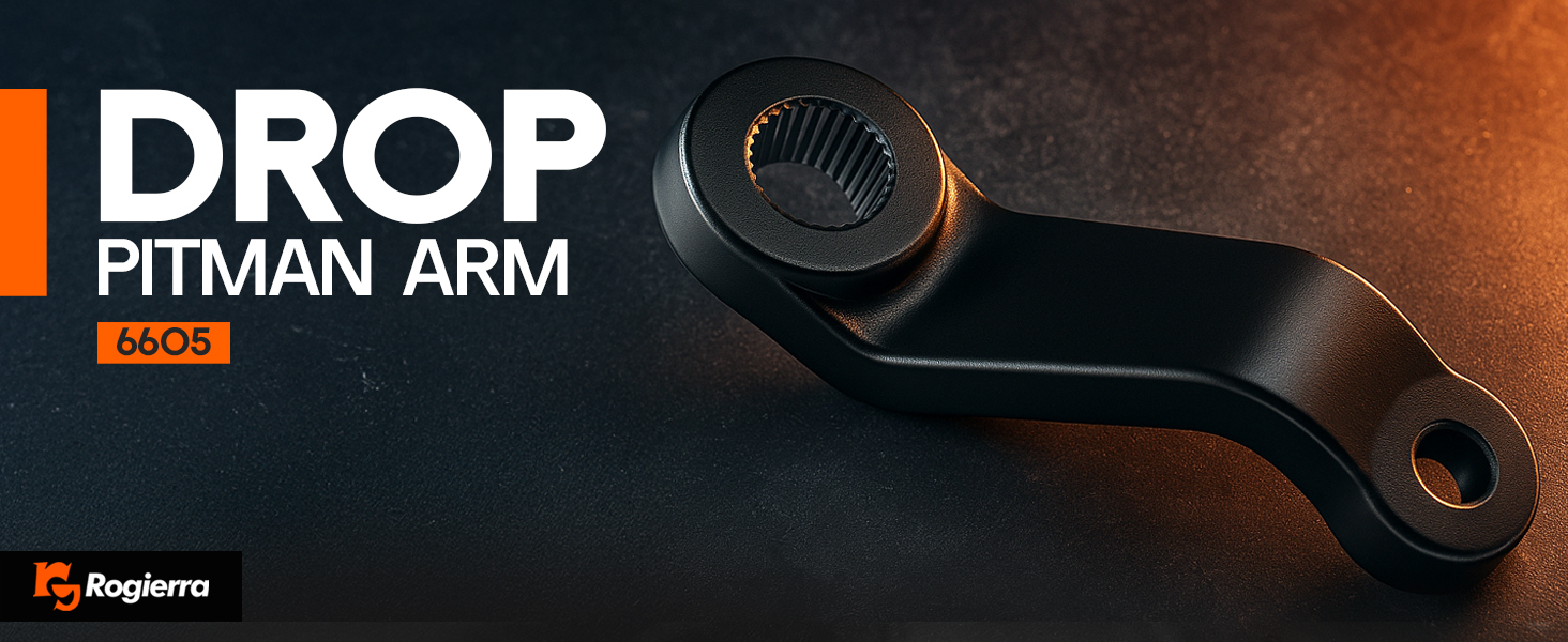 Amazon.com: 6605 Drop Pitman Arm Fit for 87-06 Jeep Wrangler TJ/YJ & 84-01 Cherokee XJ/Comanche ...