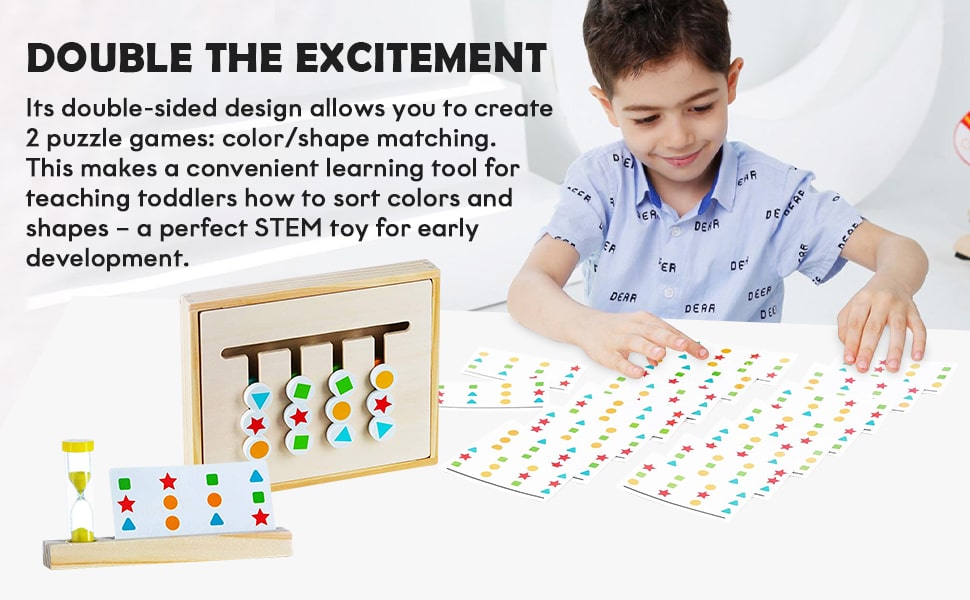 Amazon.com: Play Brainy Shape and Color Matching Puzzle for Toddlers ...