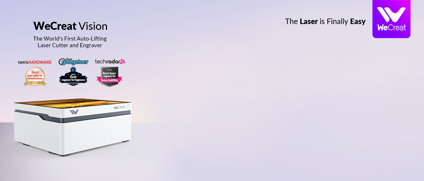 Amazon.com: WECREAT Vision Laser Engraver, 20W 4-in-1 Desktop Diode ...