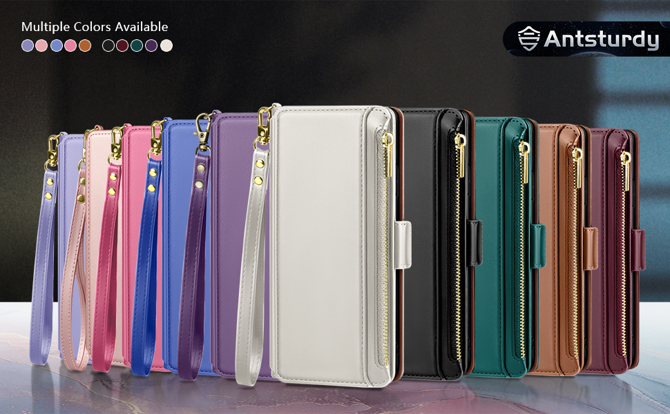 Amazon.com: Antsturdy Compatible with Samsung Galaxy A14 5G Case Wallet with Card Holder Women ...