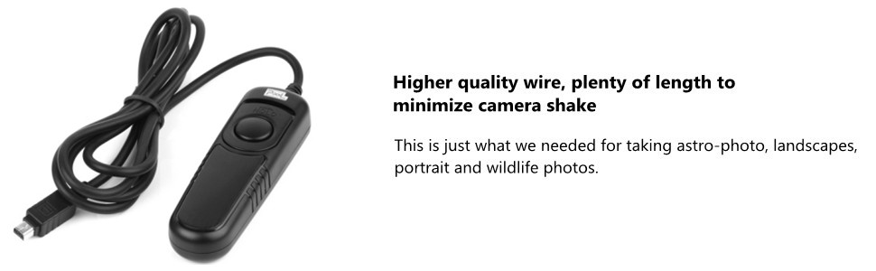 Amazon.com : Pixel Wired Shutter Release Remote Control Cable UC1 for Olympus E-M1 E-M5 E-M10 ...