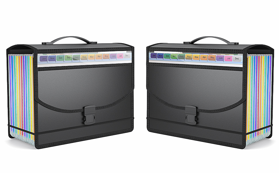 Amazon.com : Expanding File Folder Accordion File Organizer with Handle,Fun Storage 13 Pockets ...