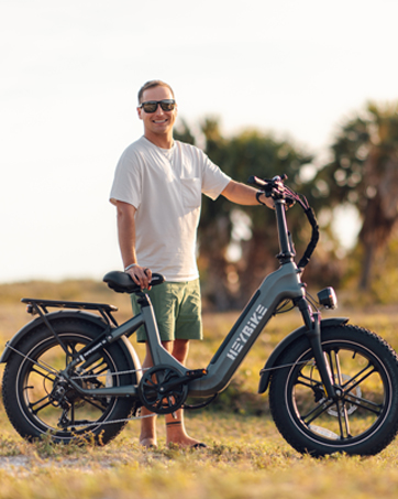 Amazon.com : Heybike Ranger S Electric Bike for Adults, Foldable 1400W Peak Motor Ebike, 20" x 4 ...