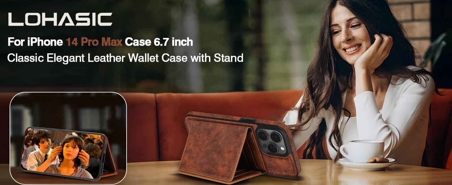 Amazon.com: LOHASIC Compatible with Magsafe for iPhone 14 Pro Max Wallet Case, 6 Card Slots ...
