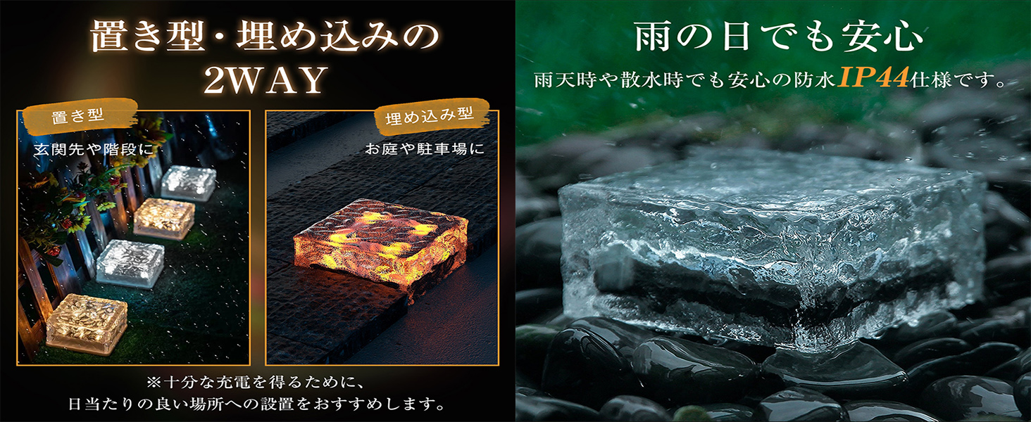 Amazon.co.jp: サンパーシー LEDソーラーライト 4個セット 防水 明暗センサー 自動点灯・消灯 置き型 埋め込み (オレンジ) : DIY・工具・ガーデン