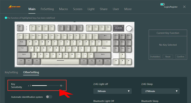 RK86 Mechanical Keyboard, 2.4G Wireless/BT5.0/USB-C Wired Gaming ...