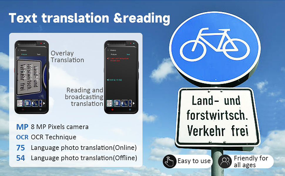 Language Translator Device, Two Way Real-Time Voice Translation in138 ...