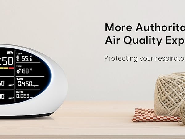 Mua Langkou 11 In 1 Indoor Air Quality Monitor Indoor Portable Pm2 5 Pm1 Pm10 Monitor