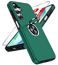 Amazon.com: LeYi for Samsung Galaxy A16-5G Case: with 2 Pack Tempered Glass Screen Protector and ...