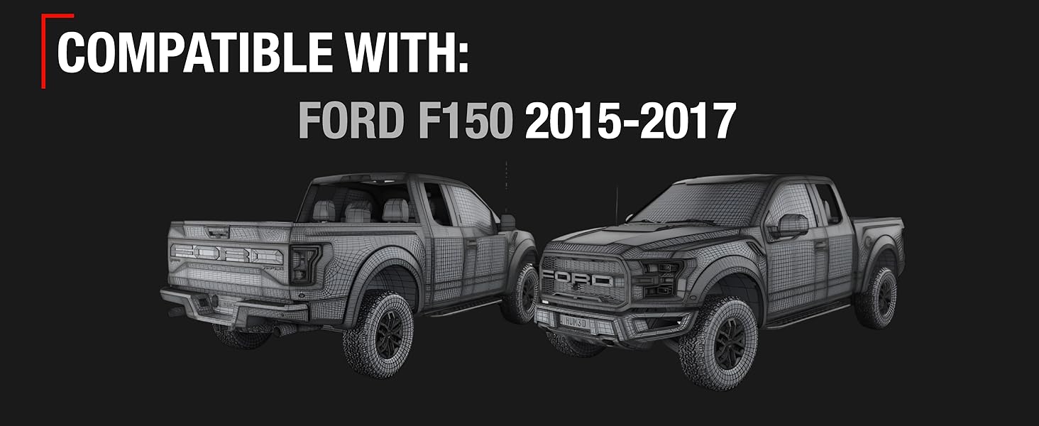 Amazon.com: Rear View Backup Camera - Compatible with 2015-2017 Ford F-150, 2018-2019 Ford Lobo ...