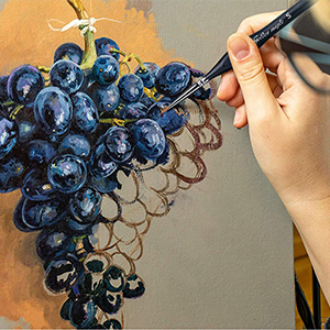 Artist Paint Brushes set-10 Pcs Best Professional Detail Paint Brush ...