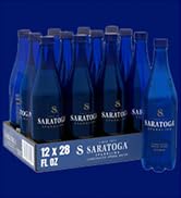 Amazon.com : Saratoga Sparkling Water Bottles, 6-Pack – Carbonated Spring Bottled Water ...