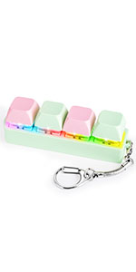 Amazon.com: Keyboard Fidget Toy for Adults Keyboard Clicker with LED ...