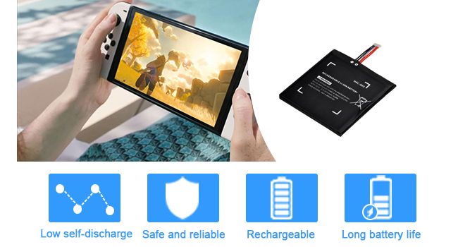 Amazon.com: HAC-006 Battery Replacement Compatible for Nintendo Switch HAC-015 HAC-016 Left ...