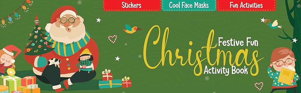 Festive Fun: Christmas Activity Book: Wonder House Books: 9789354406195 ...