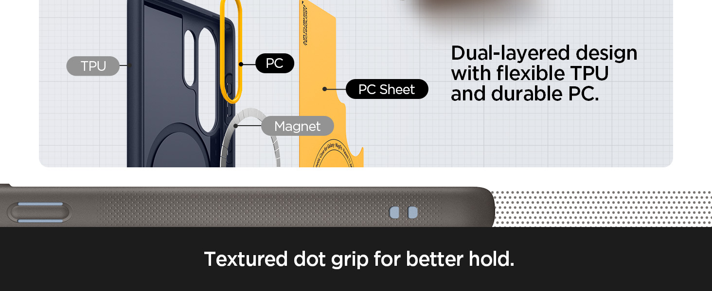 Amazon.com: Spigen Nano Pop MagFit Designed for Galaxy S25 Ultra Case [Fast Wireless Charging ...