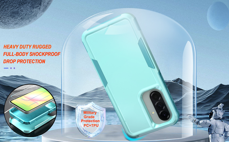 Amazon.com: PhuLok Compatible with Samsung Galaxy A36 5G/Galaxy A56 5G Case with HD Screen ...