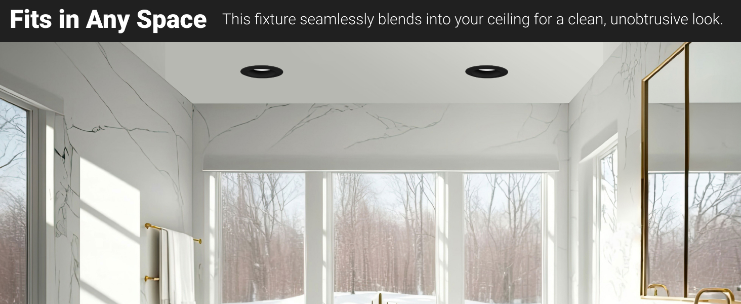 NUWATT 12 Pack Black MR16 12V LED Recessed Lighting 4 Inch Retrofit, 5CCT Selectable 2700K/3000K ...