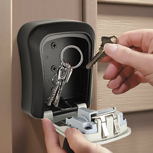 Caja de Seguridad para Llaves Montada En La Pared, Cajas para llaves con Codigo, Guarda Llaves ...