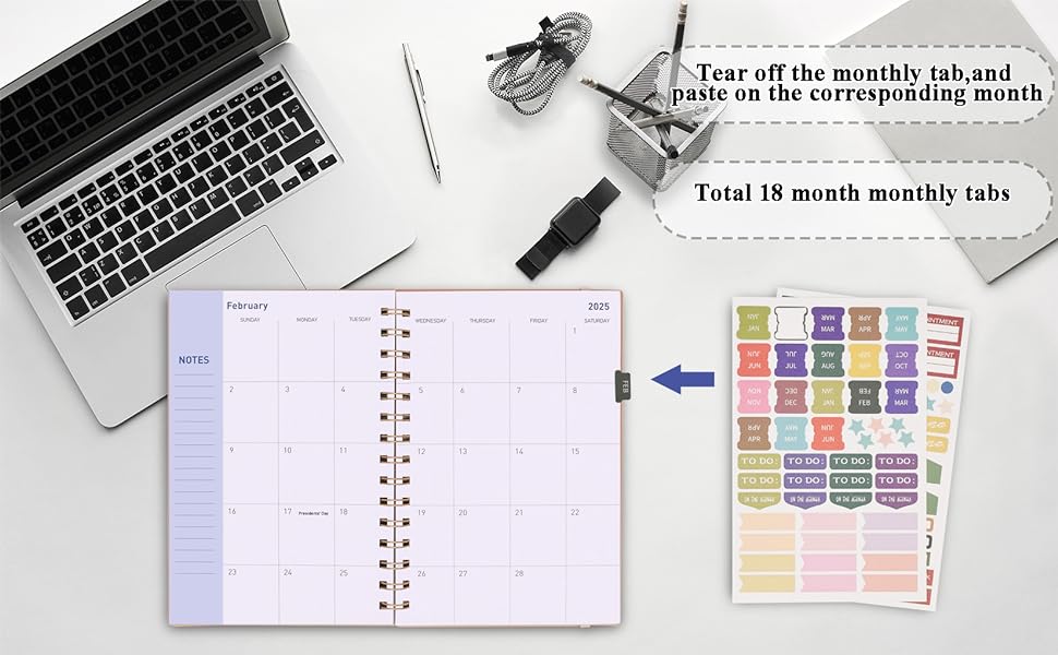 Amazon.com : QSSRWNAO 2024-2025 Planner - Academic Weekly & Monthly ...
