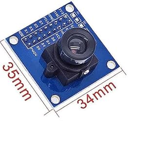 RoboElectrixx OV7670 640x480 VGA CMOS Camera Image Sensor Module for Arduino, ARM and other MCU ...