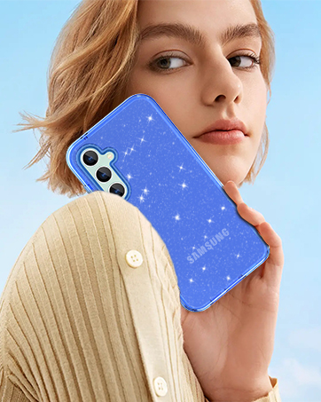 Amazon.com: ACKETBOX for Samsung Galaxy S23 FE Case,Glitter Clear Case S23 FE,Shockproof Bumper ...