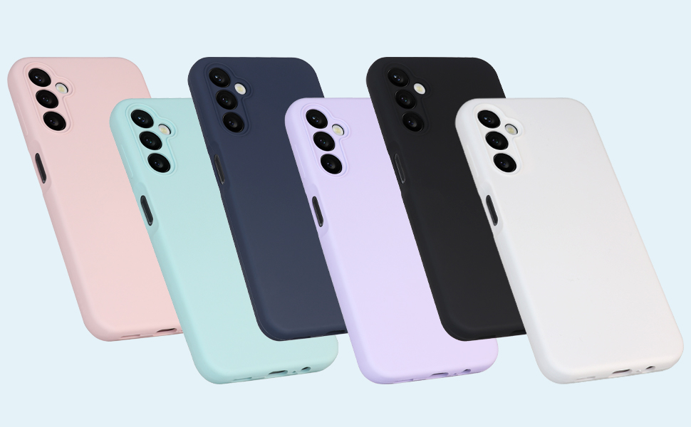 Amazon.com: Varikke Compatible with Samsung Galaxy A15 5G Silicone Case, Full Body Soft Liquid ...