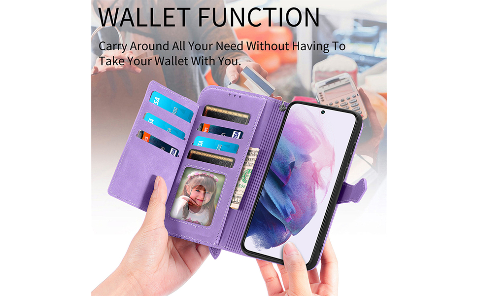 Amazon.com: Monwutong Zipper Storage Design Wallet Case for Samsung Galaxy A32 4G (Not 5G), Skin ...