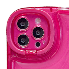 Amazon.com: Ownest Compatible with iPhone 15 Pro Case with Clear Kickstand Creative Protective ...