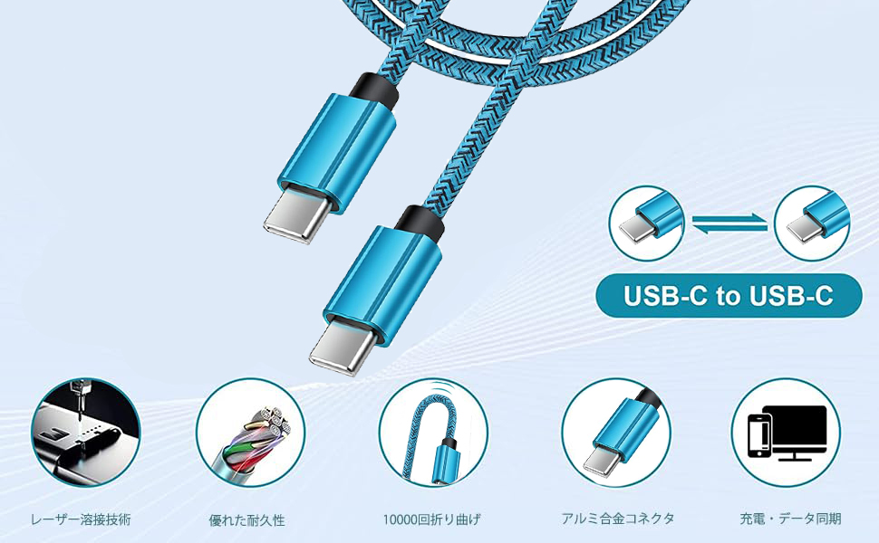 Amazon | ANNIBER 急速充電器 Type-C ACアダプター iphone 16充電器 タイプC 20W/PD対応/PSE認証済 USB C-USB Cケーブル1本付き(0.9M ...