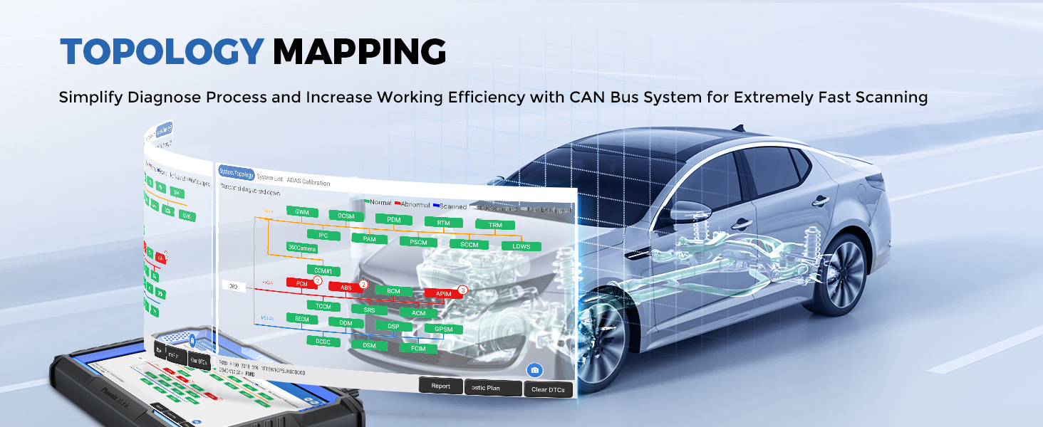Amazon.com: TOPDON Phoenix XLink Scan Tool, ECU Programming, Online ECU Coding, Upgraded of ...