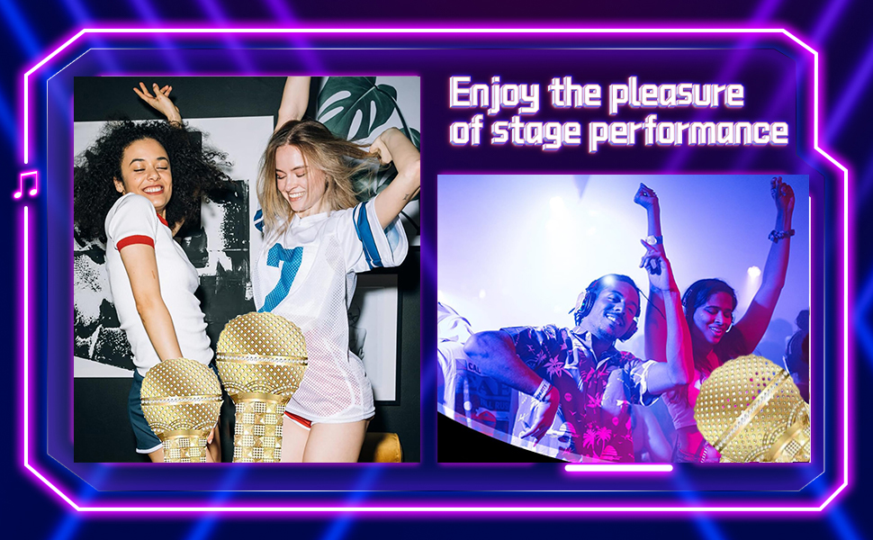 14 PCS Inflatable Microphone Set, Inflatable Party Props, Blow Up Microphone, Inflatable ...