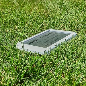 Amazon.com : Crowne Vault Recycled Temporary Grave Marker | Personalized and Custom Engraved ...