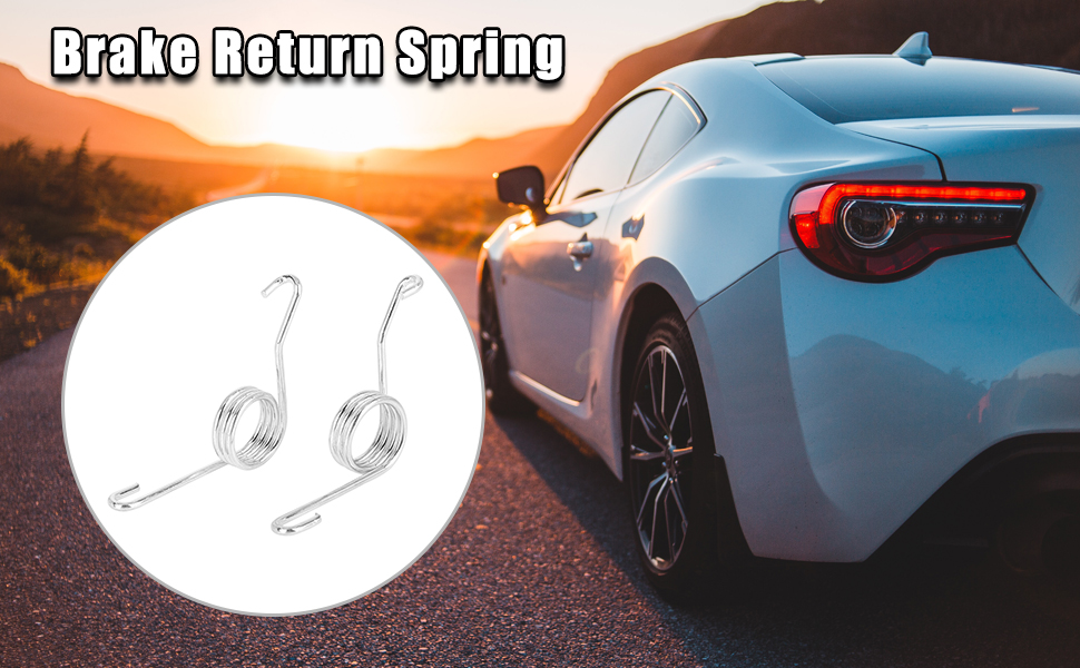 Amazon.com: X AUTOHAUX 1 Pair Rear Caliper Parking Brake Lever Return ...