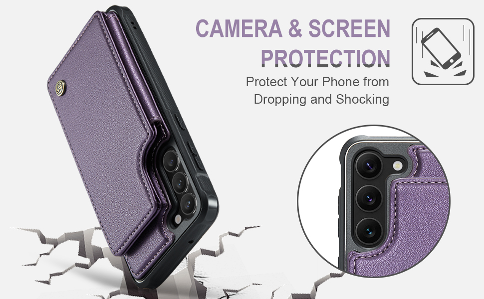 Amazon.com: Vinich for Samsung Galaxy S23 Plus Case with Card Holder, for Samsung S23 Plus ...