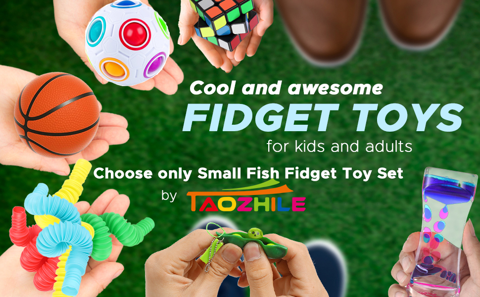 Sensory Toys Set 56 Pack, Stress Relief Fidget Hand Toys for Adults and ...