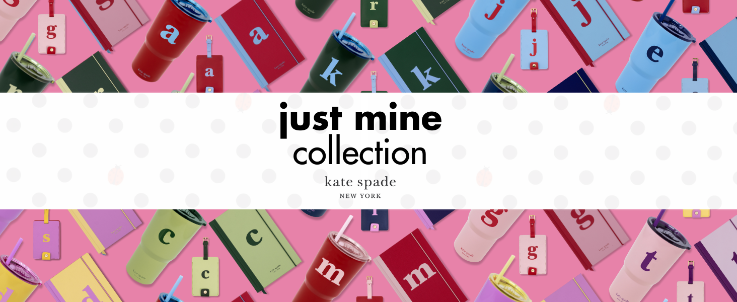 Amazon.com: Kate Spade New York Leatherette Luggage Tag with Secure Strap, Colorful Suitcase ...